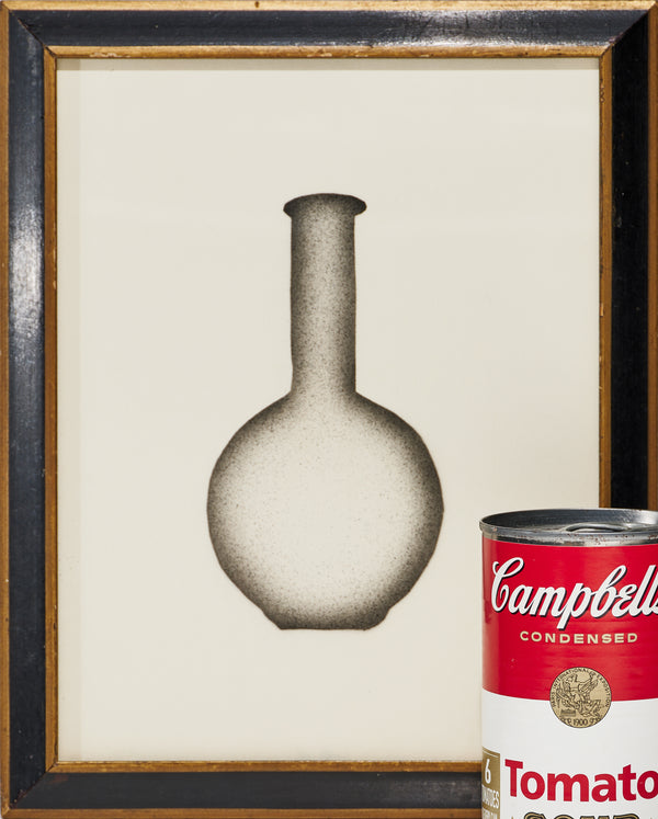 Pencil Drawing, Vase - Mantiques Modern
