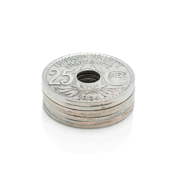 French Coin Coasters - Mantiques Modern