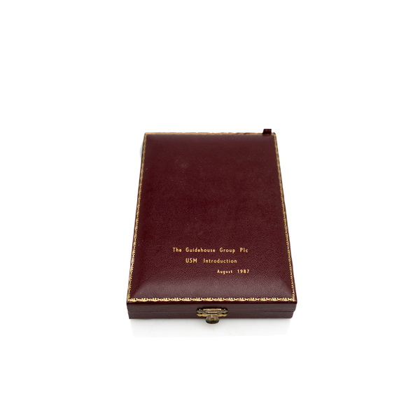 Asprey Gilt Enamel Desk Set - Mantiques Modern