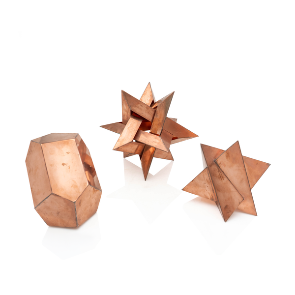 French 1950's Copper Drawing Models - Mantiques Modern
